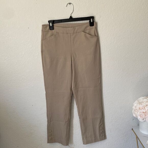 Tribal | Pants & Jumpsuits | Tribalkhaki Pull On Ankle Casual Pants ...
